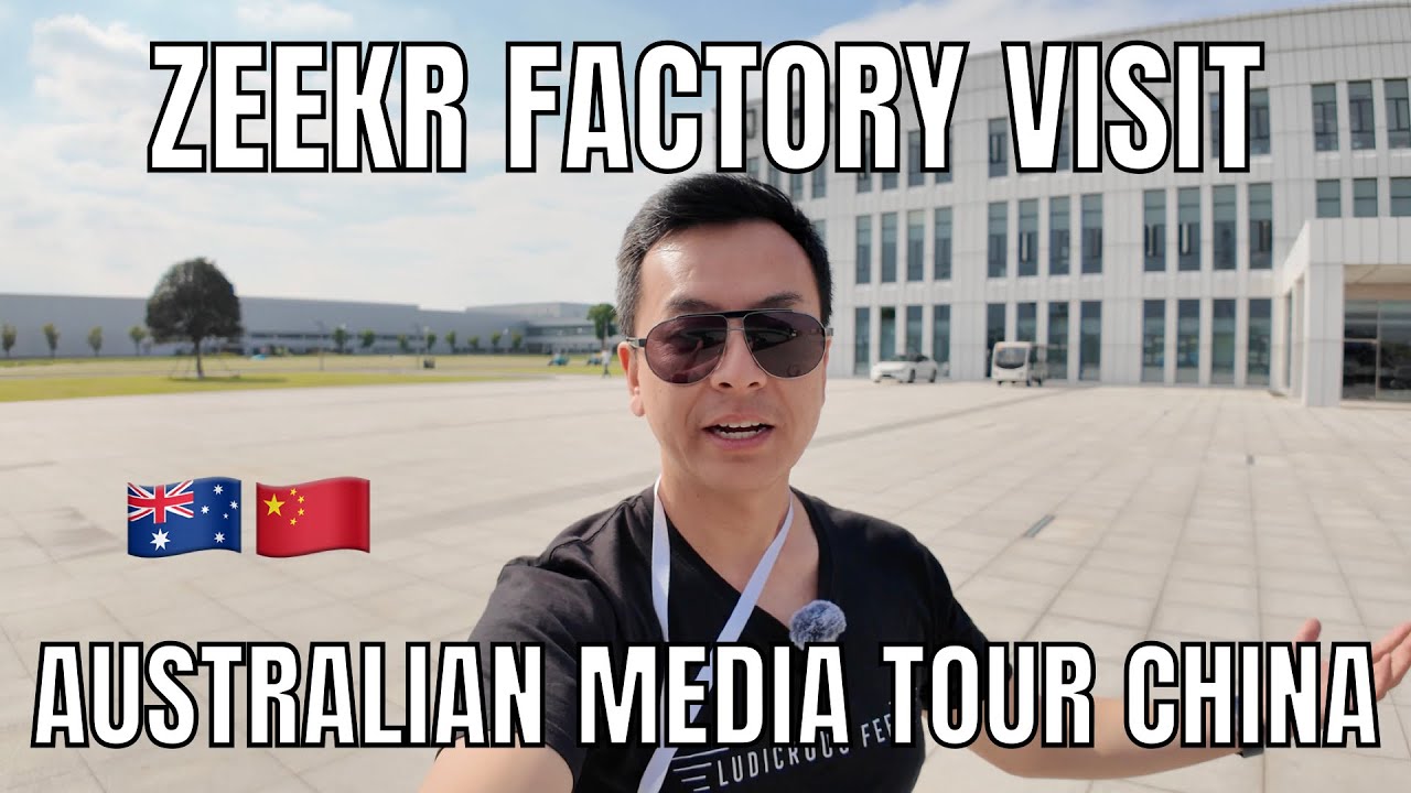 ZEEKR Design Studio Shanghai Walkaround and ZEEKR Factory Tour Ningbo ...