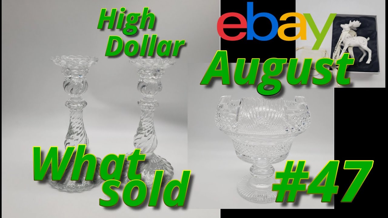 High Priced Items That Sold in the Month of August #47 - YouTube