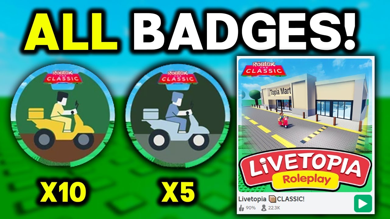 CLASSIC EVENT: LIVETOPIA BADGES & TIX LOCATIONS! - YouTube