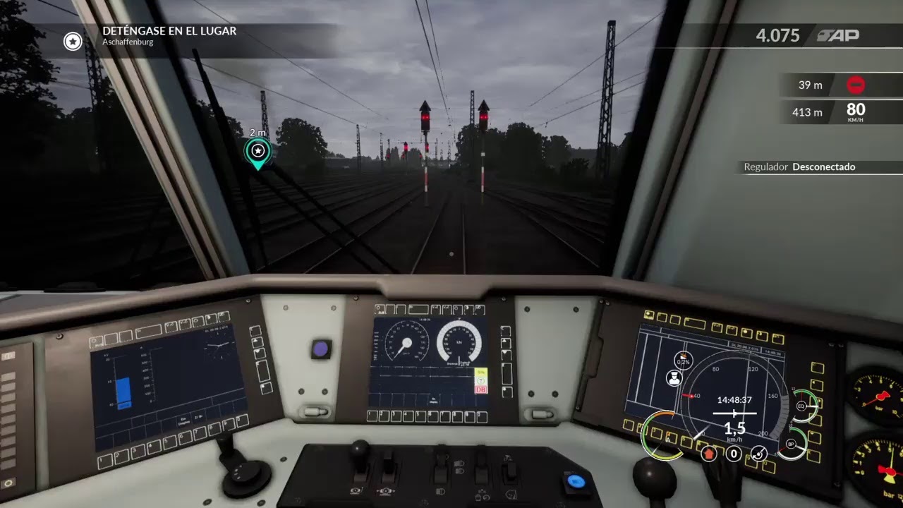 TSW 2020 Ps4 Main Spessart Bahn Cap 2b - YouTube