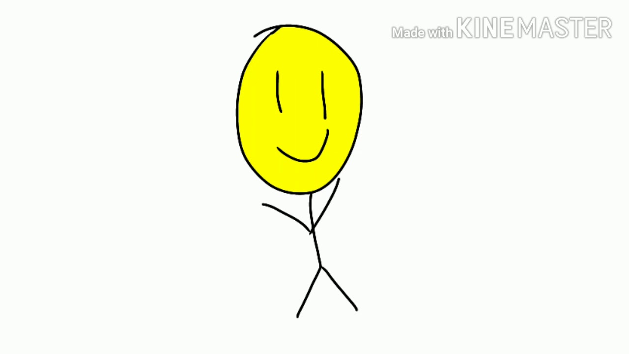 Yellow Face human for BFB - YouTube