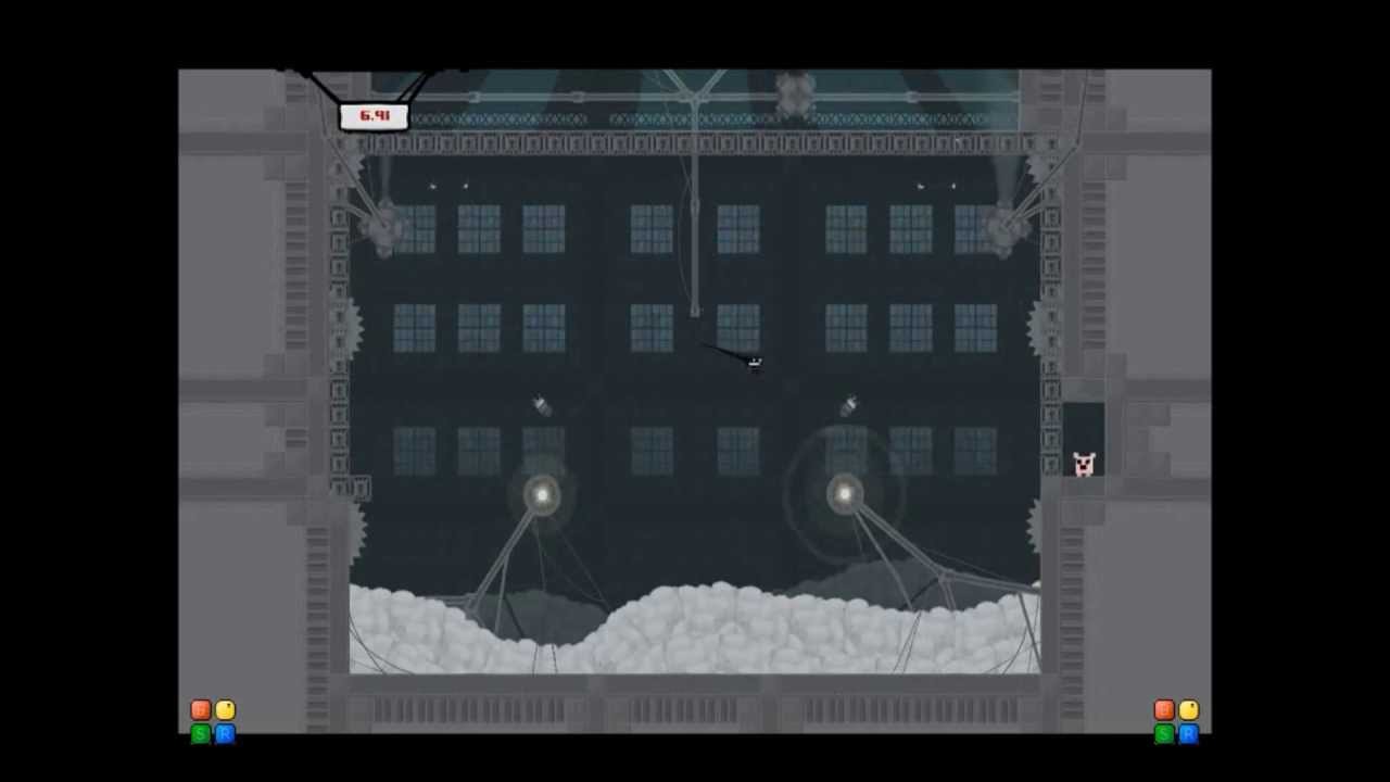 Super Meat Boy - Rapture - Bandages - Walkthrough - HD - YouTube