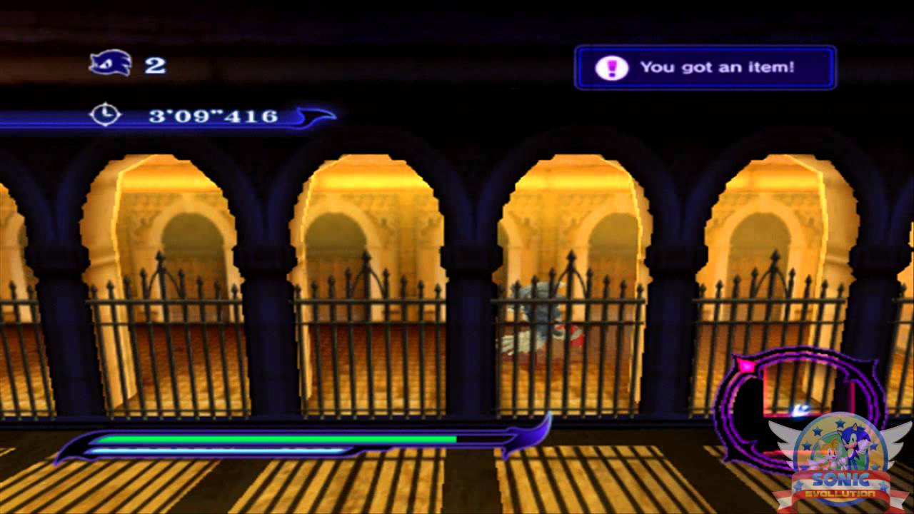 Sonic Unleashed Ps2 Shamar Arid Sands Night Stage The City Of