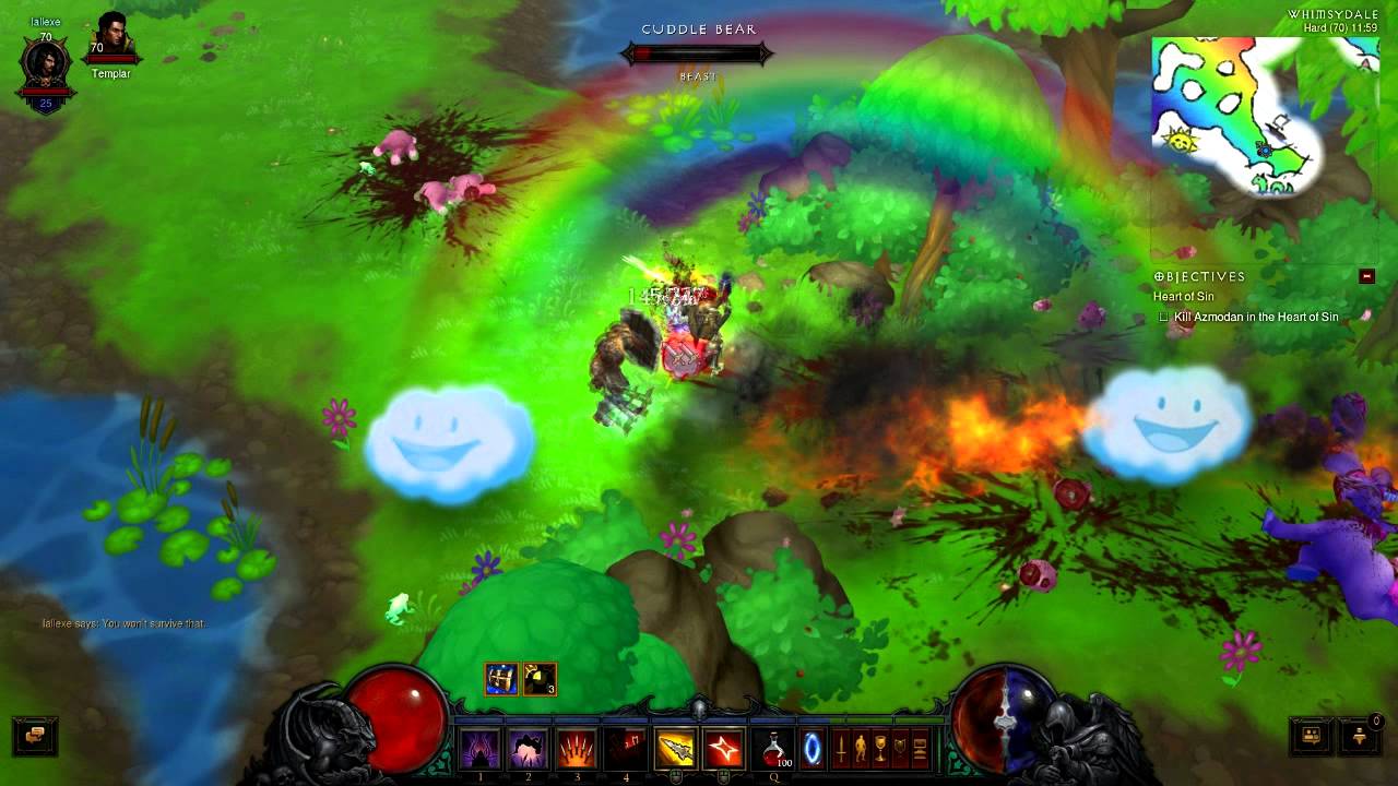 Diablo 3 Whimsyshire/Whimsydale Secret Level (Patch 2.1.0) - YouTube