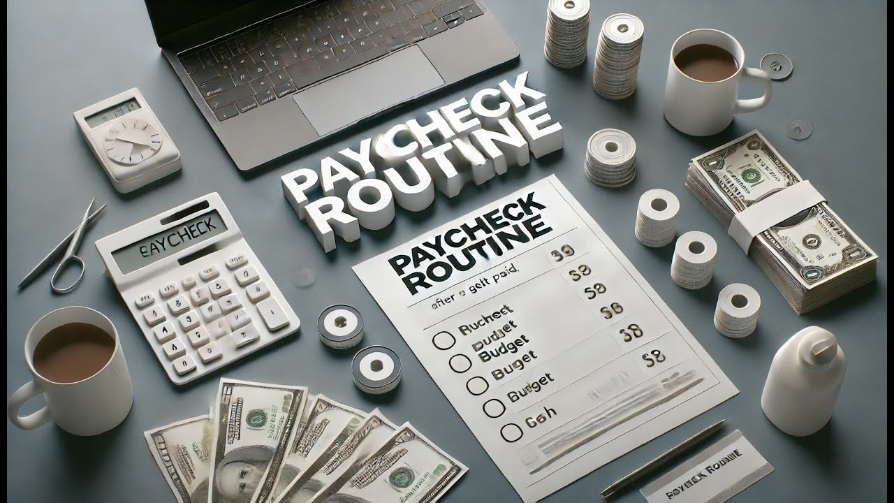 How To Manage Your Money After Getting Paid (Paycheck Routine) - YouTube