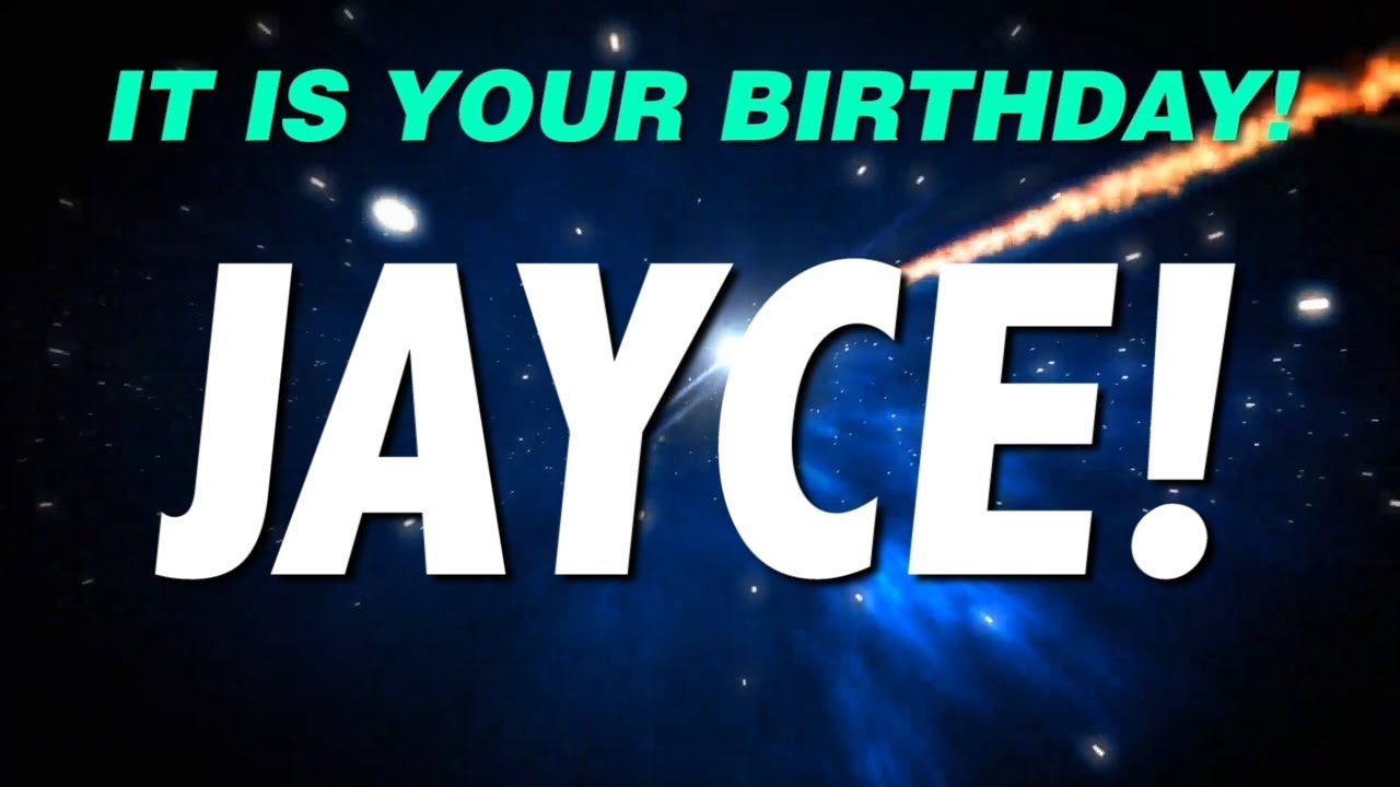 HAPPY BIRTHDAY JAYCE! This is your gift. - YouTube
