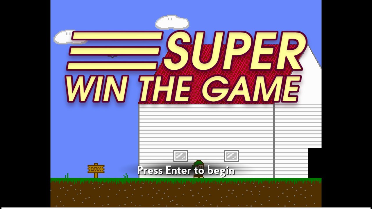 Super Win the Game - Lets Play - Part 1 - Jump man dies a lot a lot ...