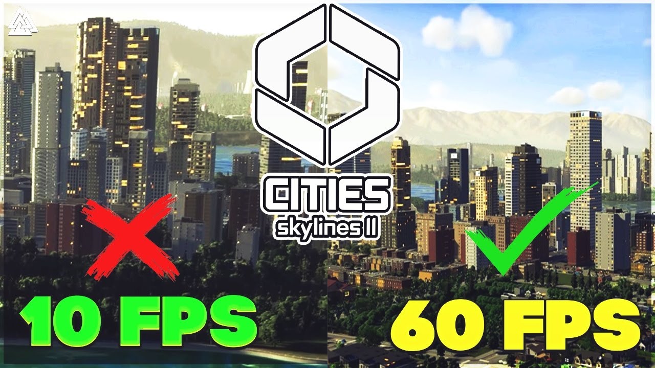 Как поднять FPS в Cities Skylines 2 ! | Оптимизация Cities Skylines 2 ! - YouTube