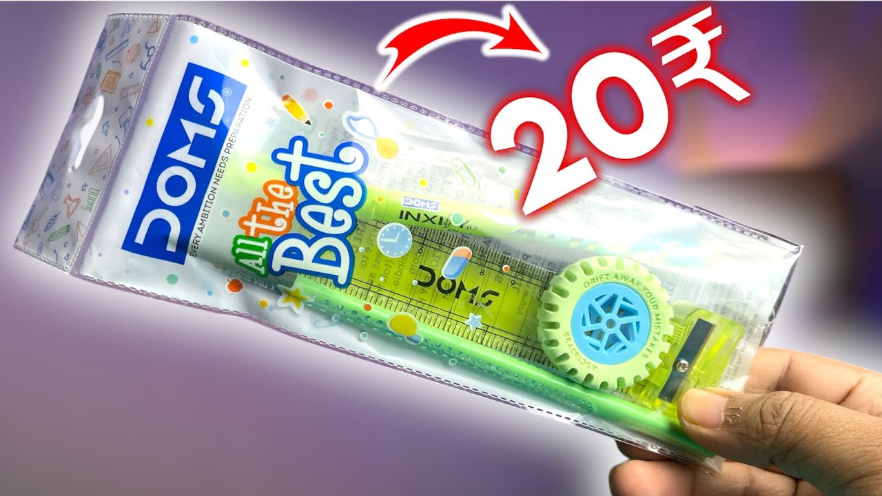 Best Exam Kit by Doms only in 20Rs @Tech-Eela - YouTube