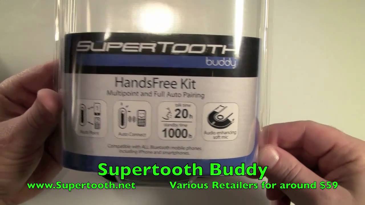 Supertooth BuddyBluetooth Superphone - YouTube