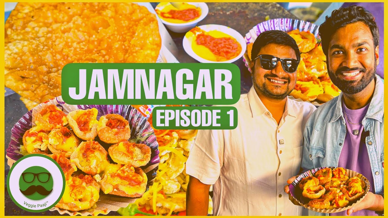 Breakfast in Jamnagar Food Tour with Nikunj Vasoya | Veggie Paaji - YouTube