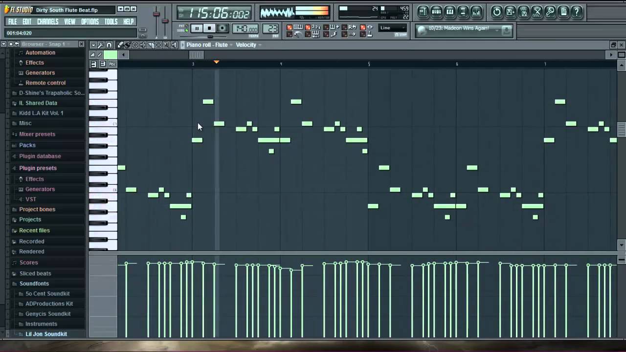Crunk Flute Beat - YouTube