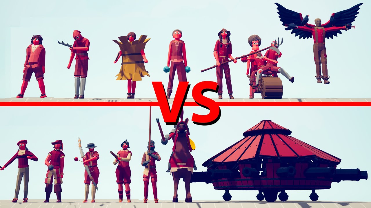 FARMER Team vs RENAISSANCE Team - Totally Accurate Battle Simulator ...