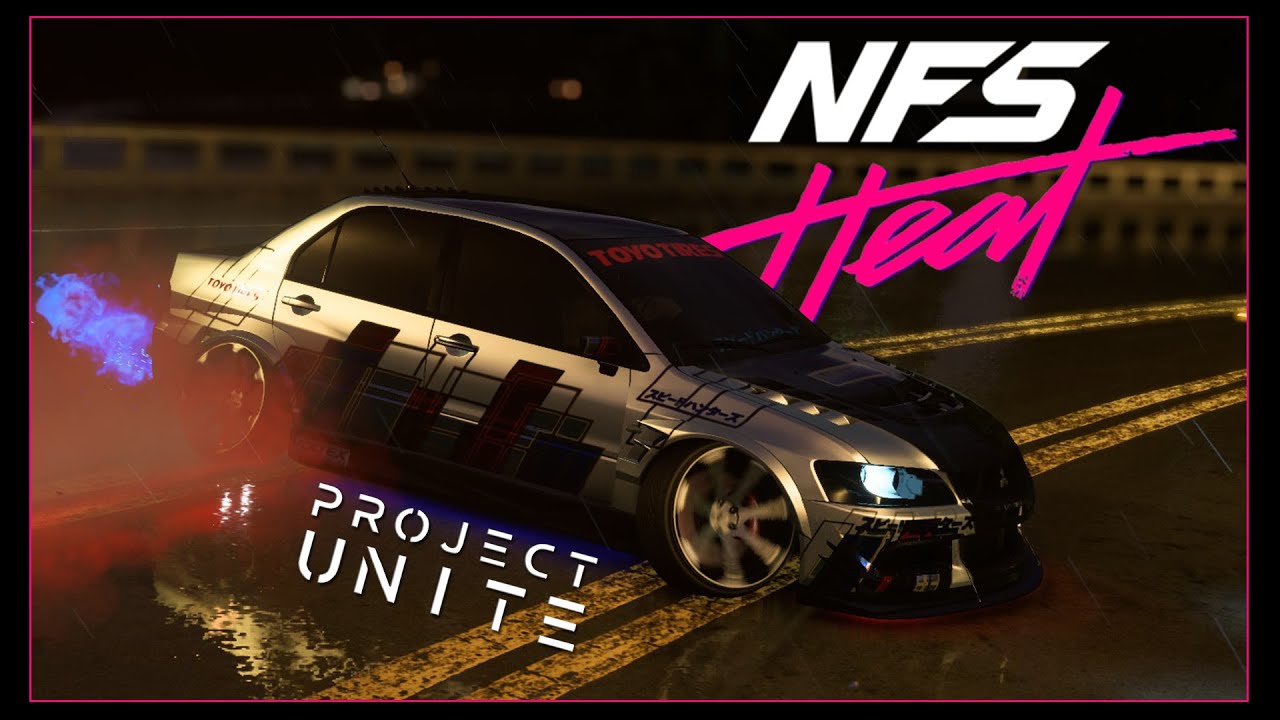 Mitsubishi Lancer Evo EXTREME STANCE Build - NFS Heat Unite 3.1.1 - YouTube