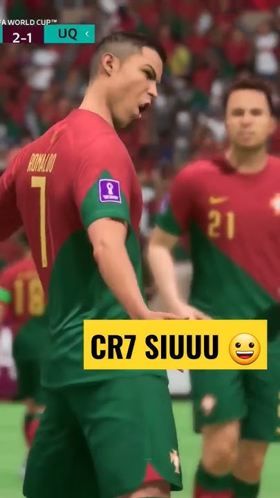 Fifa 23 Ronaldo Siuuu 😅🥰🥳 #ronaldo #siuuuuu #fifa23 - YouTube