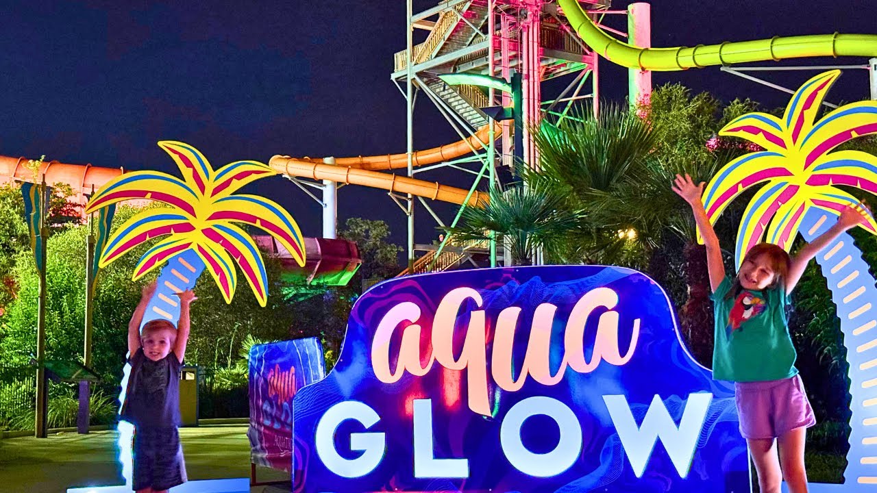 Aqua Glow 2025 (Aquatica San Antonio) - YouTube