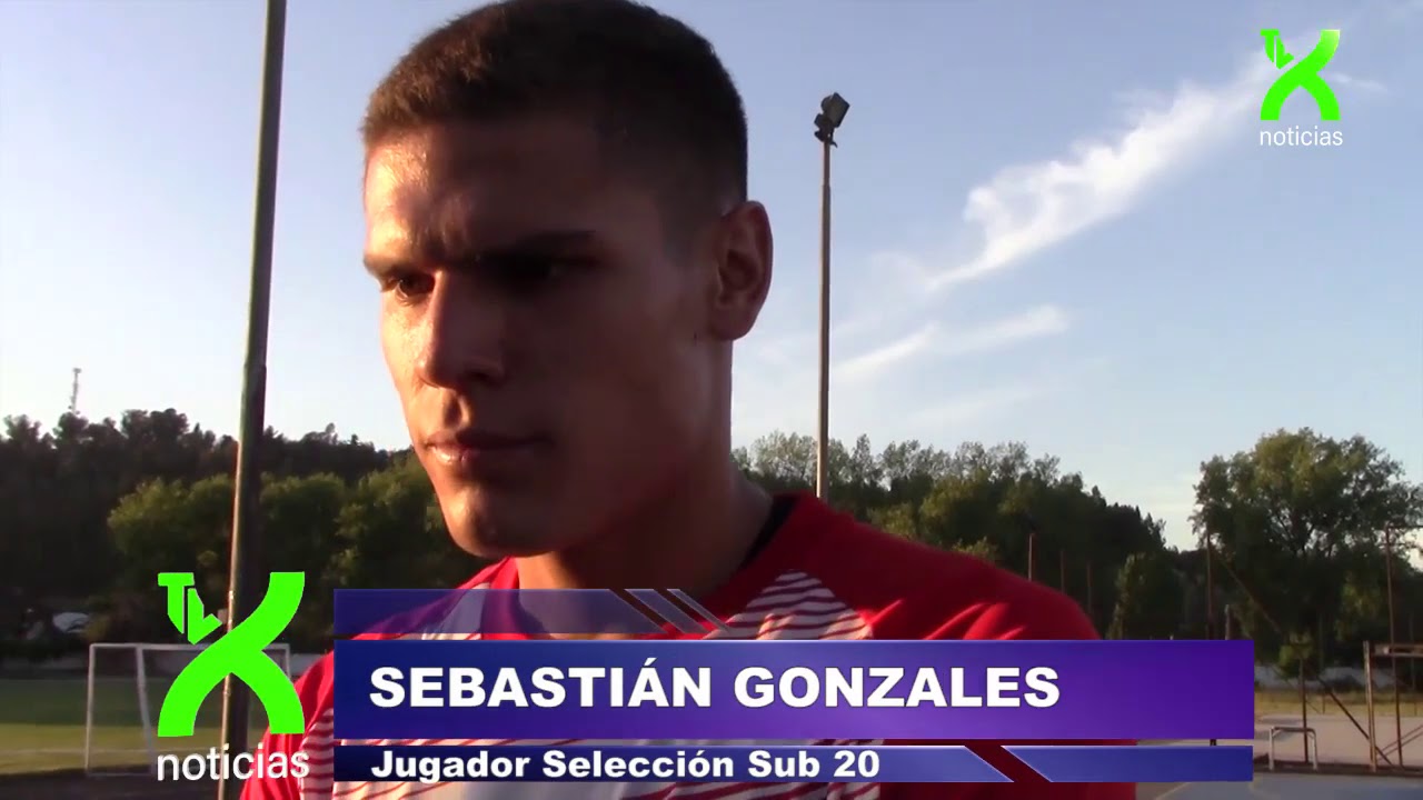 Sebastiàn Gonzàles, delantero de la Selecciòn Sub 20 - YouTube