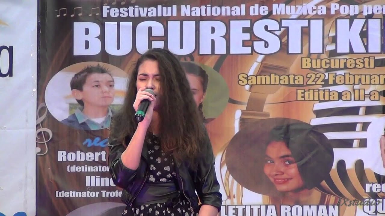 Letitia Roman in concert la Bucuresti Kids Music - YouTube