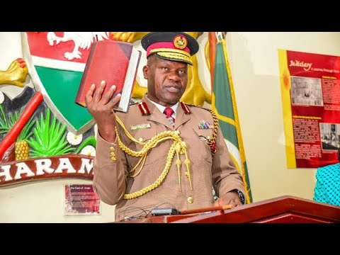 Gilbert Masengeli, Deputy Inspector General of Adm Police. - YouTube
