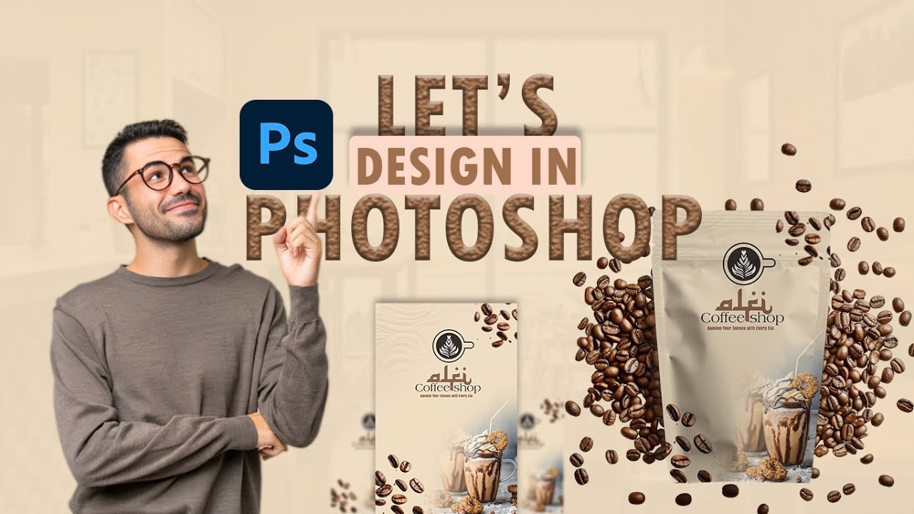 How to Design Poster & banner in Photoshop CC || MUZAMIL GRAPHICS - YouTube
