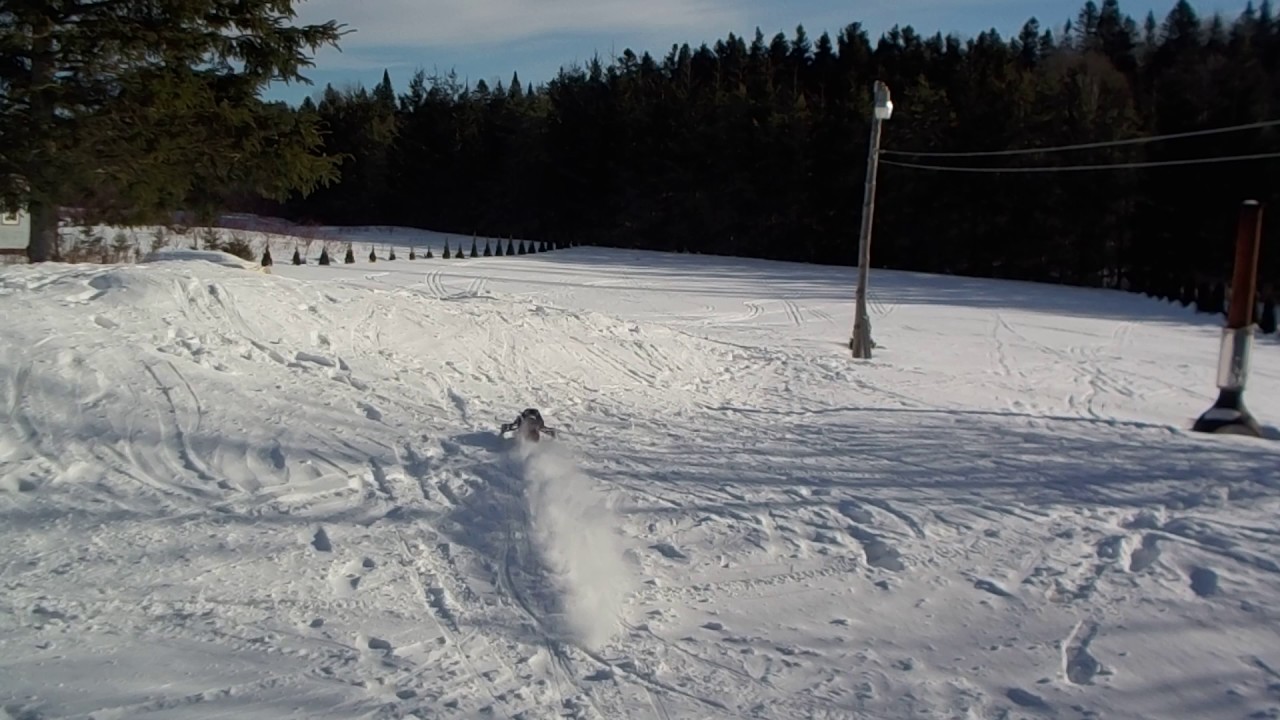 rc snowmobile prototype pt2 - YouTube