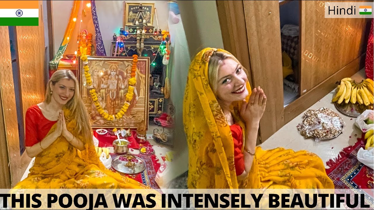 The most beautiful pooja I have experienced so far in India 😍 - YouTube