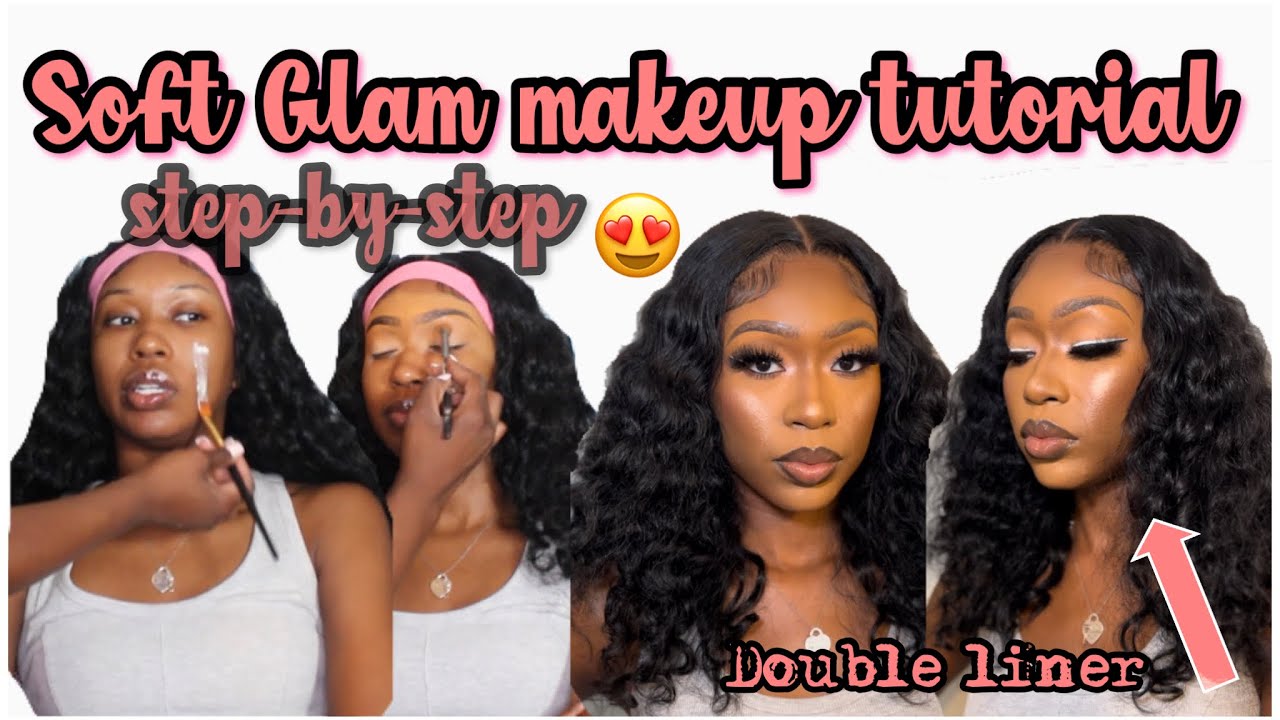 Client Makeup Tutorial- Double Winged Liner - YouTube