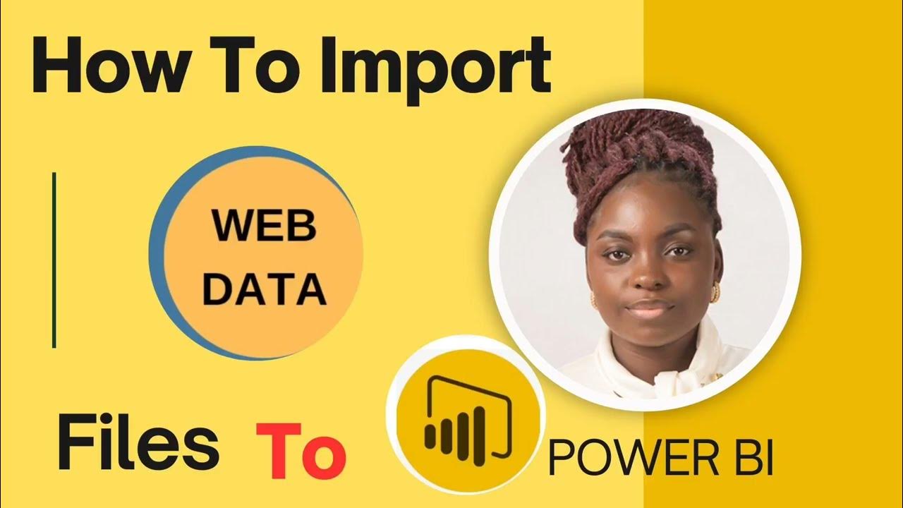 How to Import Data Sources in Power BI/ Web Data (Part 2) - YouTube