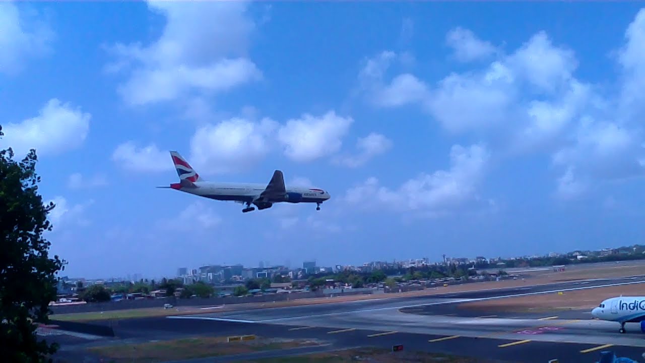BRITISH AIRWAYS FLIGHT 199 LANDING AT CSIA MUMBAI-Aviation Videos - YouTube