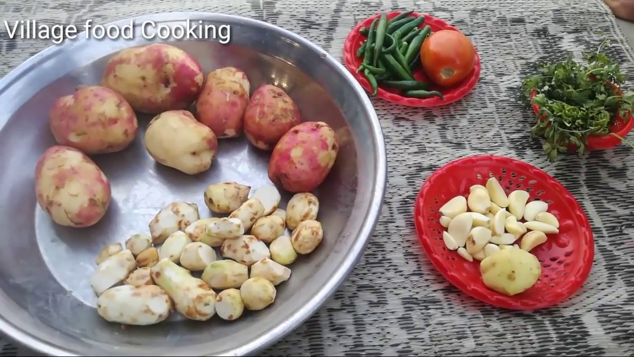 Aloo arbi recipe | how to cook taro root & potato subzi | Aloo Arbi ...