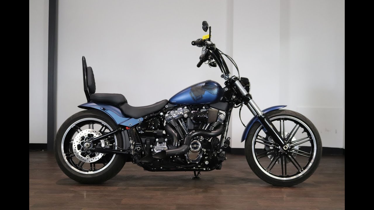 HARLEY DAVIDSON BREAKOUT 114ci 1868cc 2019 - CUSTOM - WALK AROUND VIDEO ...