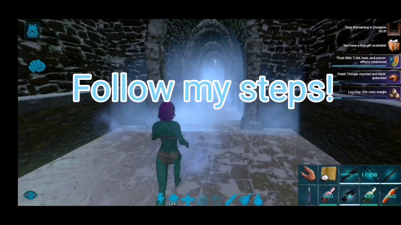 ARK Mobile: Ice: Sickle-Axe Trap! - YouTube