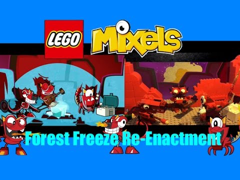 Lego Mixels Forest Freeze Re-enactment (100 video and 200 subscriber ...