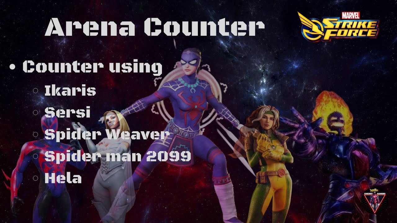 MSF Arena Counter Dormammu, Rogue, Spider Weaver, 2099, Emma, Marvel ...