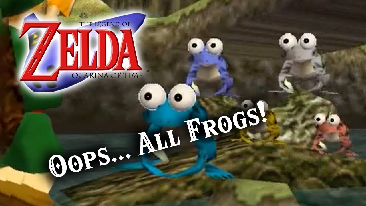 Ocarina of Time Randomizer - Oops... All Frogs! - YouTube