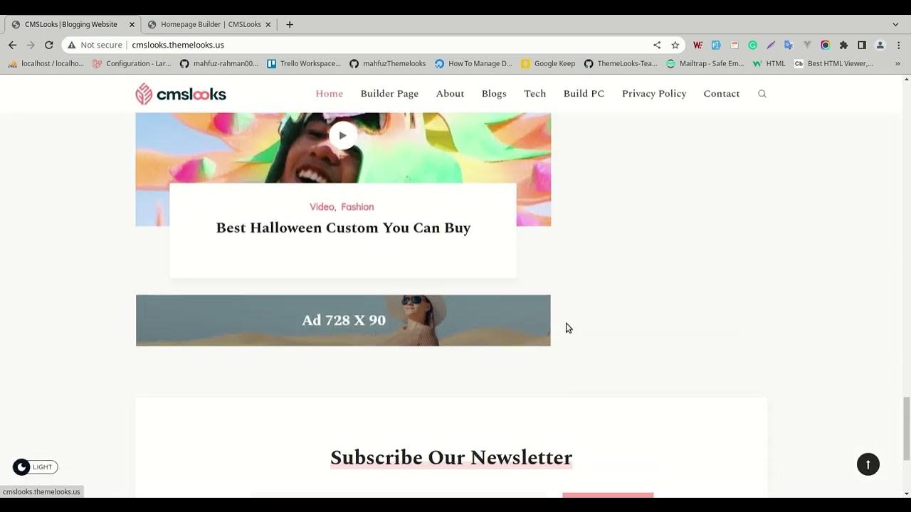 Create Ads in CMSLooks | Laravel CMS With OpenAI Powered Blog, News ...