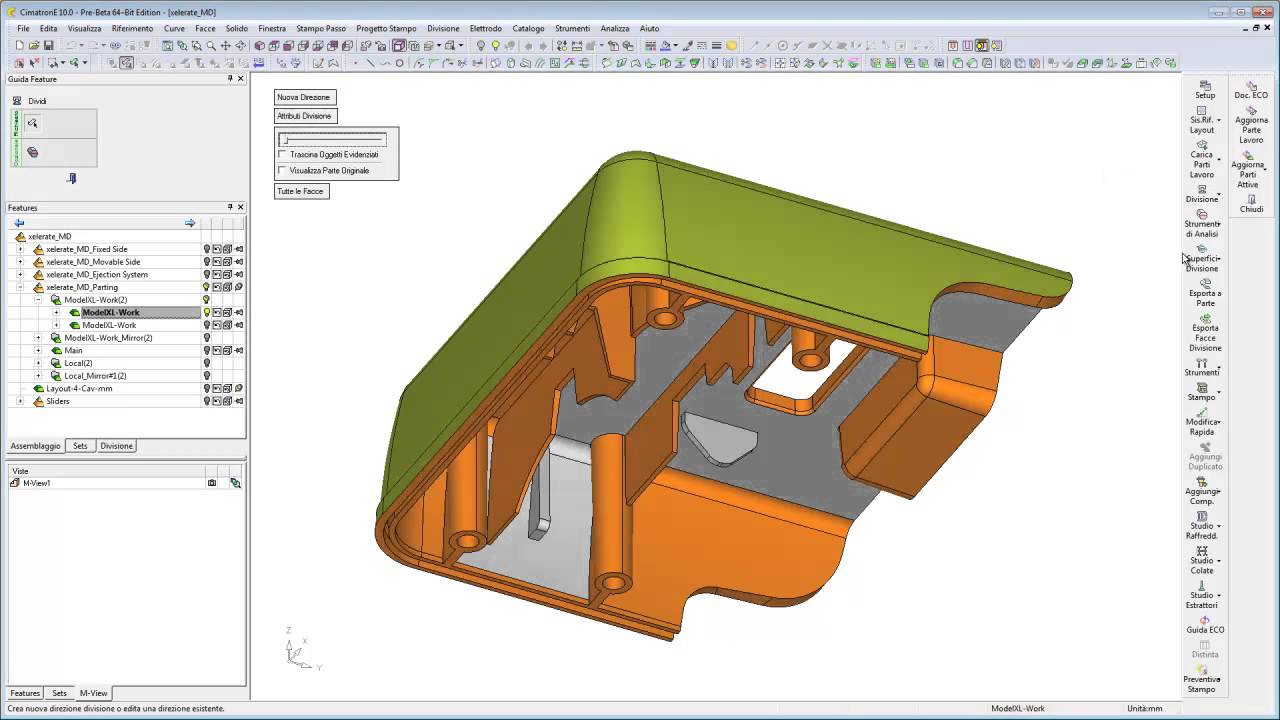 CimatronE 10 CAD/CAM - ECO - YouTube