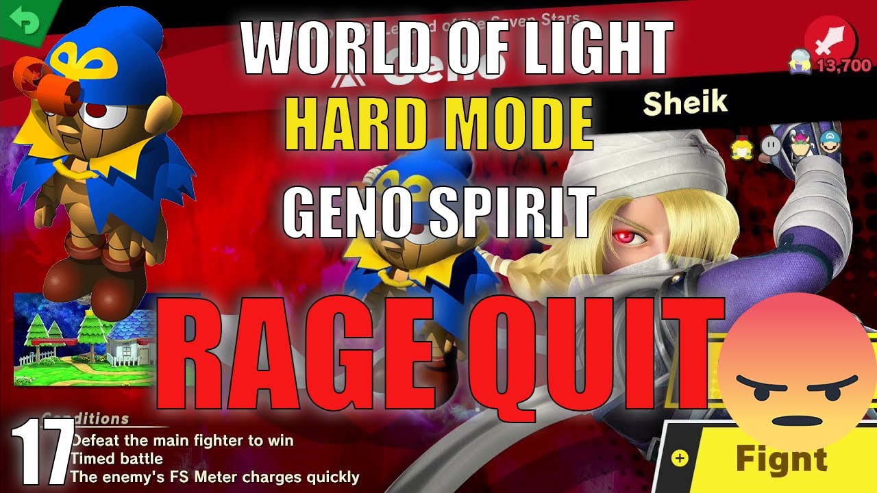 World of Light - Geno Spirit - RAGE QUIT - 17 - YouTube