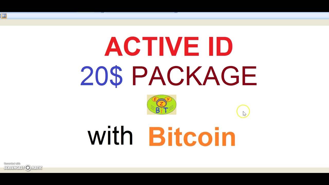 Active ID 20$ package with Bitcoin - YouTube