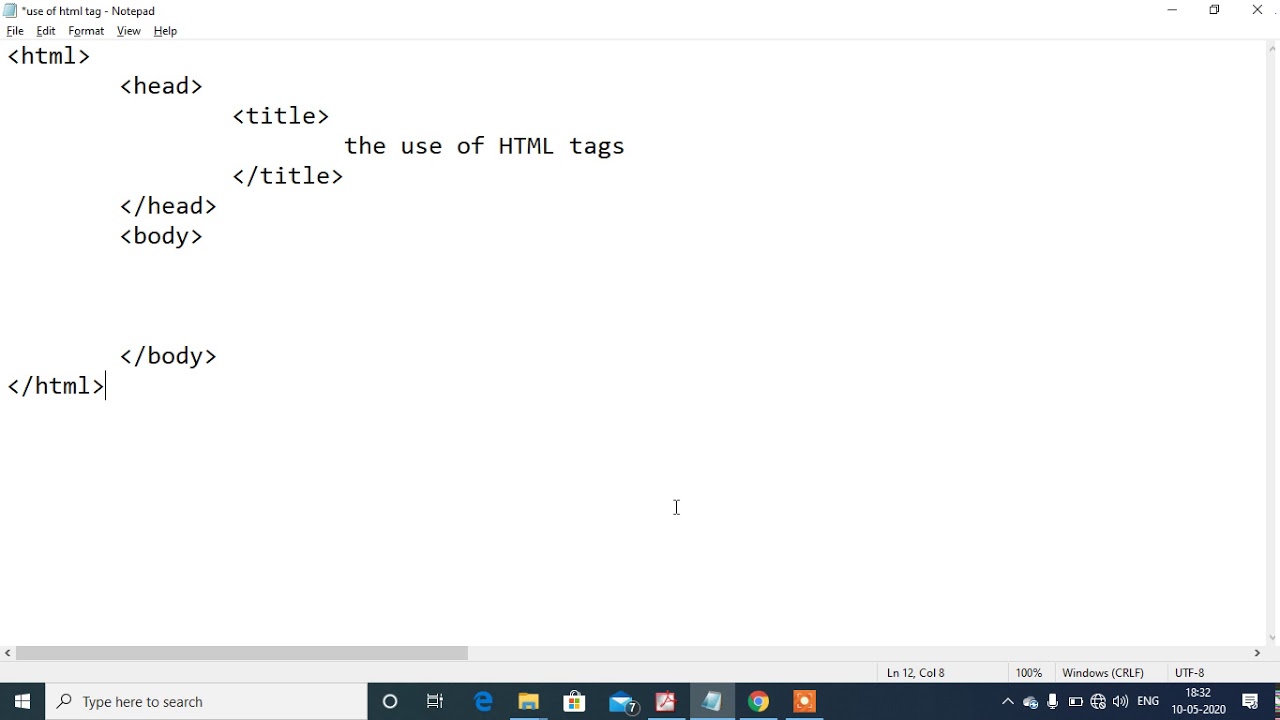 Subscript And Superscript Tags In Html By Dr Surya Pratap Singh Youtube