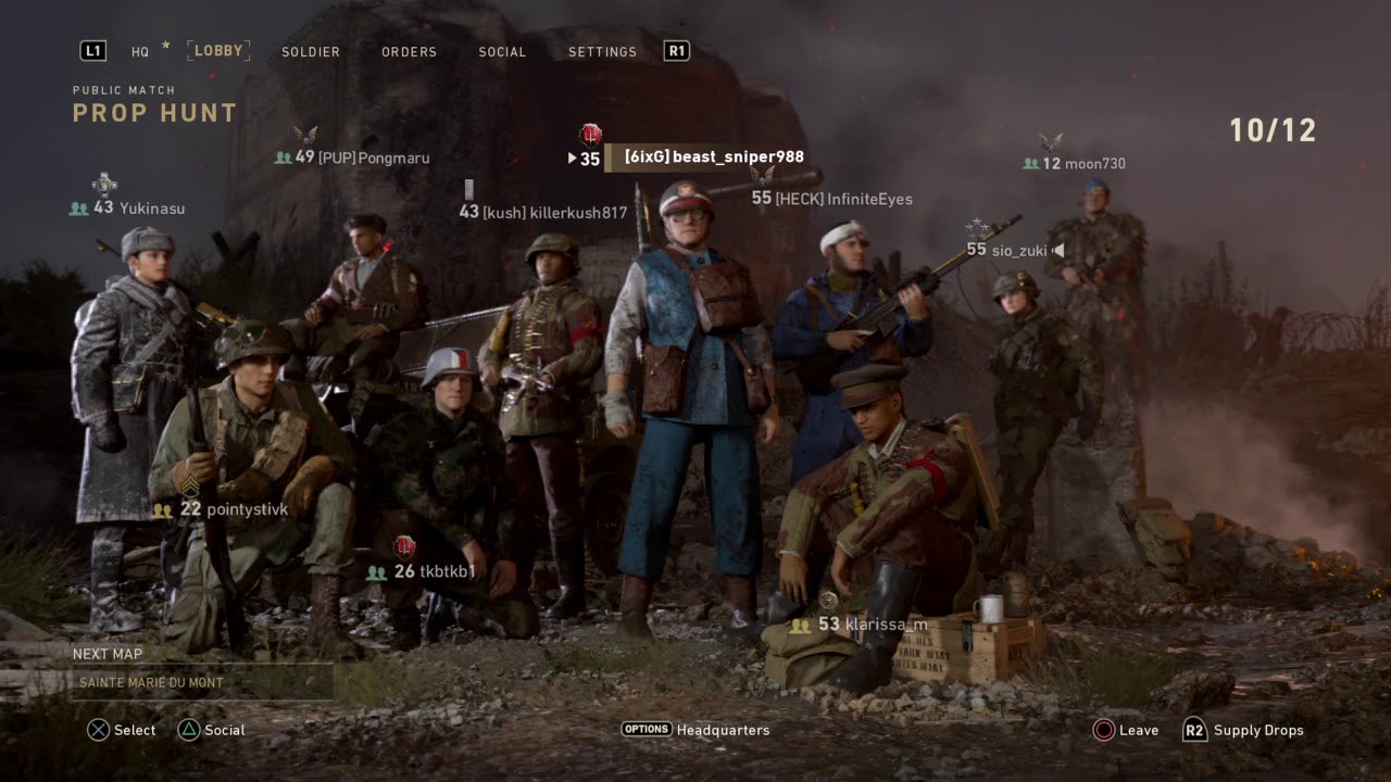 Ww2 prop hunt - YouTube