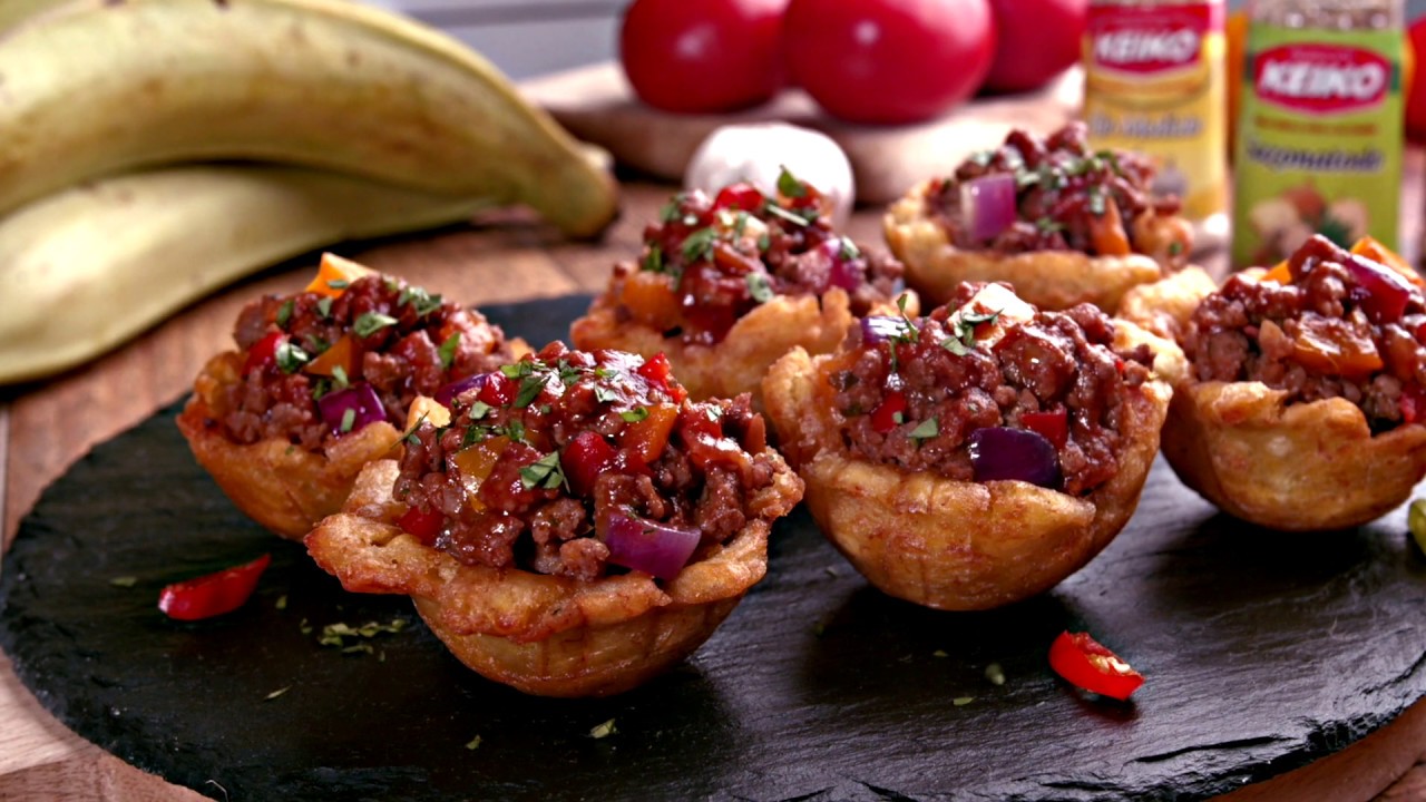 PATACONES RELLENOS CON CARNE MOLIDA - Quédate en Casa - Recetas faciles ...