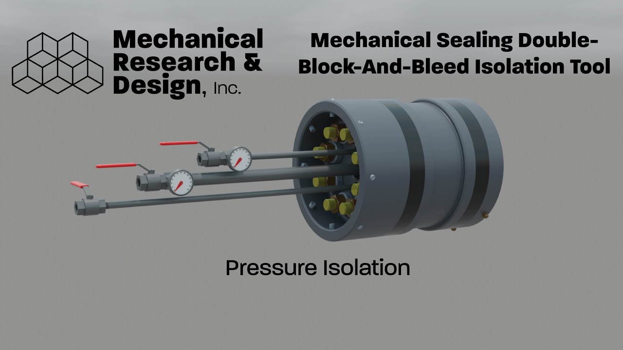 Mechanical Sealing Isolation Tool (Double Block and Bleed Style ...