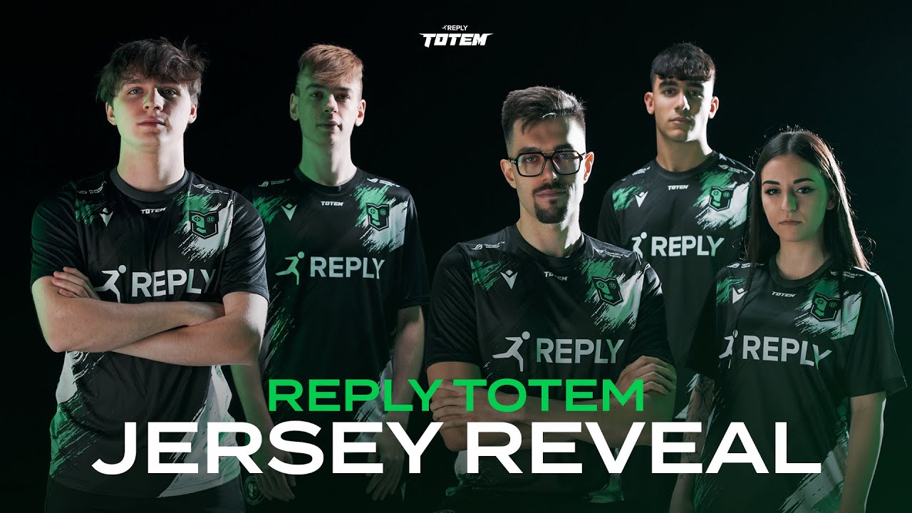 NUOVA JERSEY REVEAL - REPLY TOTEM 2023/24 - YouTube