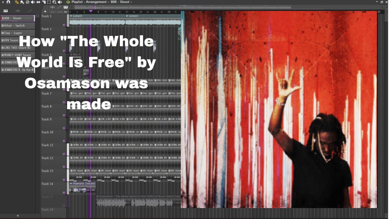 How "The Whole World Is Free" by Osamason was made - YouTube