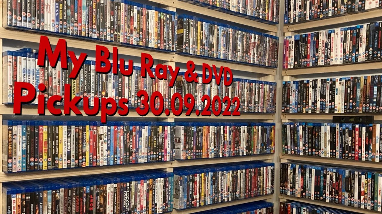 My Blu Ray & DVD Pickups. September 30th 2022 - YouTube
