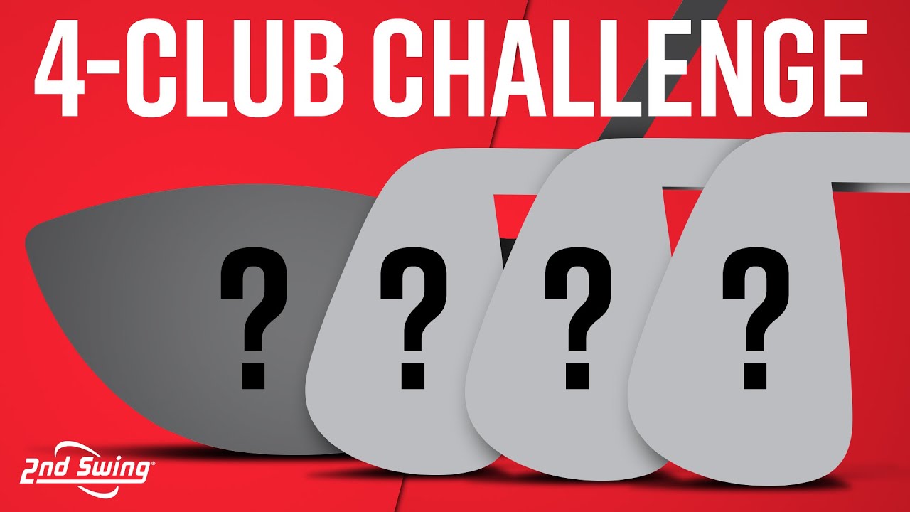 4-Club Golf Challenge | Playing Golf with 4 Golf Clubs - YouTube