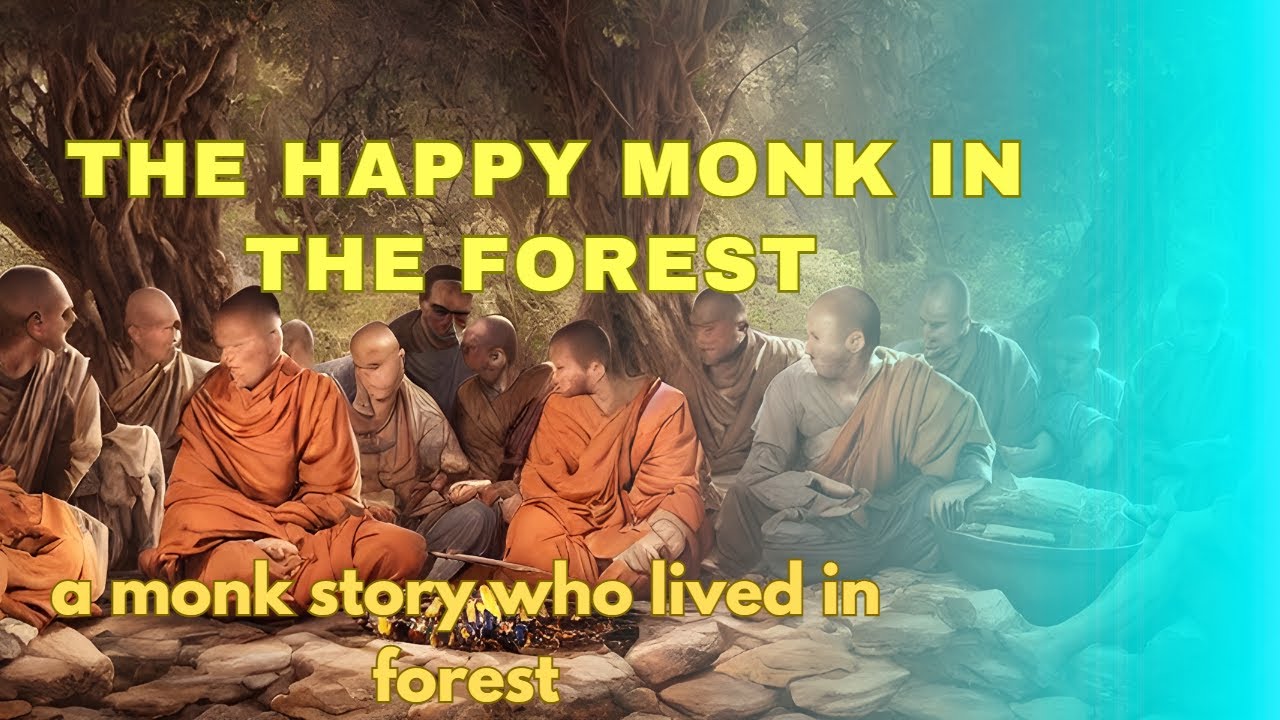 The Happy Monk in the Forest || Happiness found Within || - YouTube