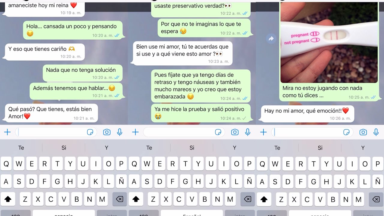 Mi novia no quiere tener nuestro hijo 😭💔 | Historias de amor - YouTube