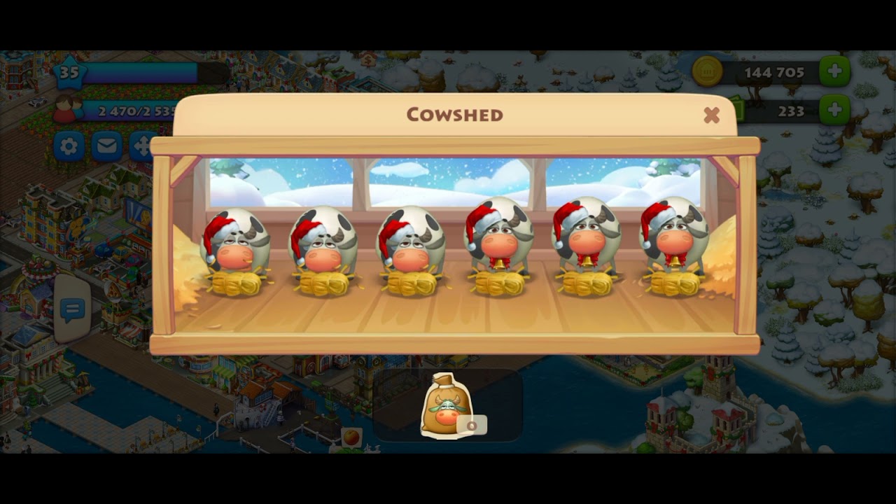 Give feed on Township Level 35 - YouTube
